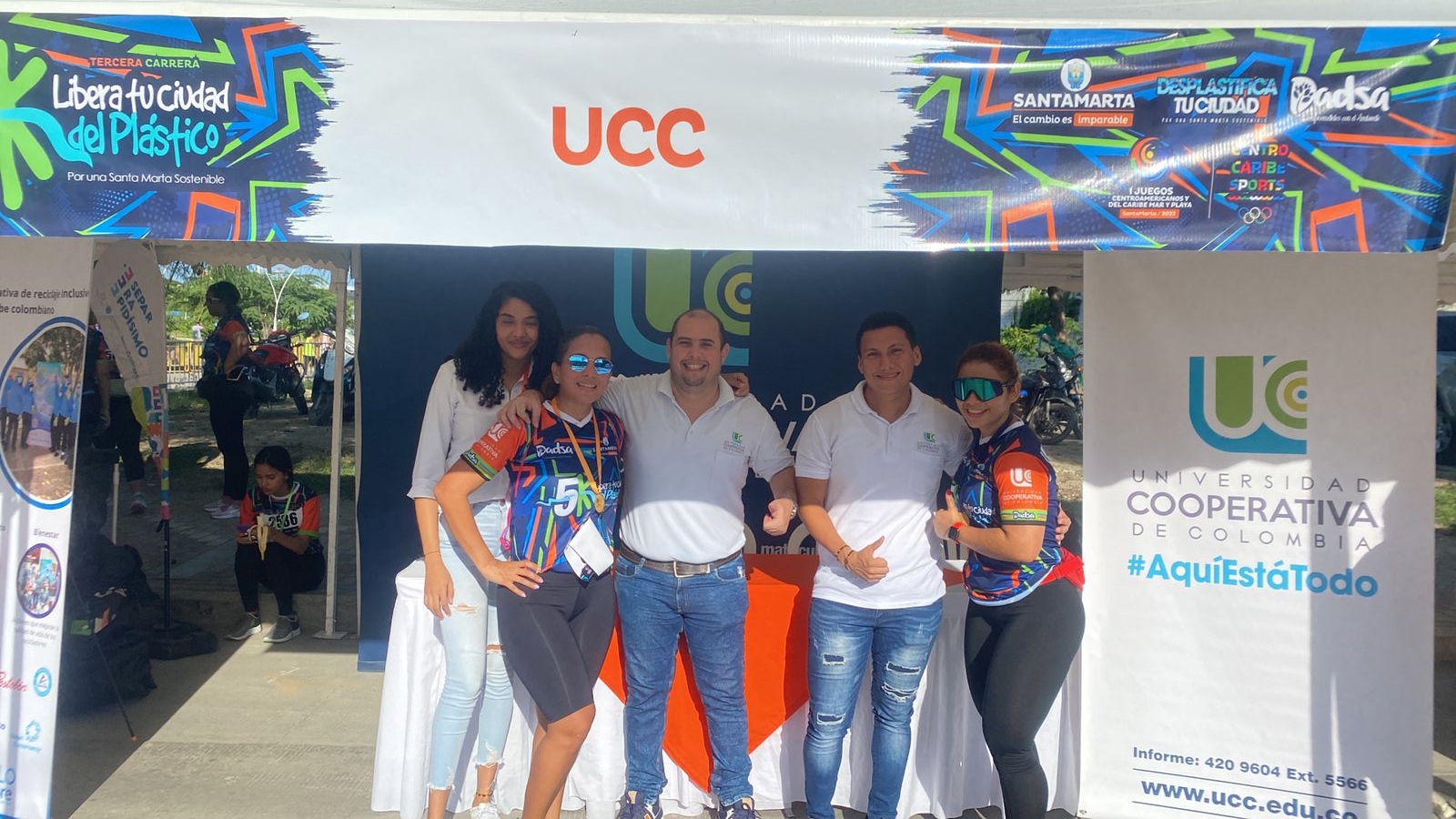 UCC hizo parte de la carrera 5K